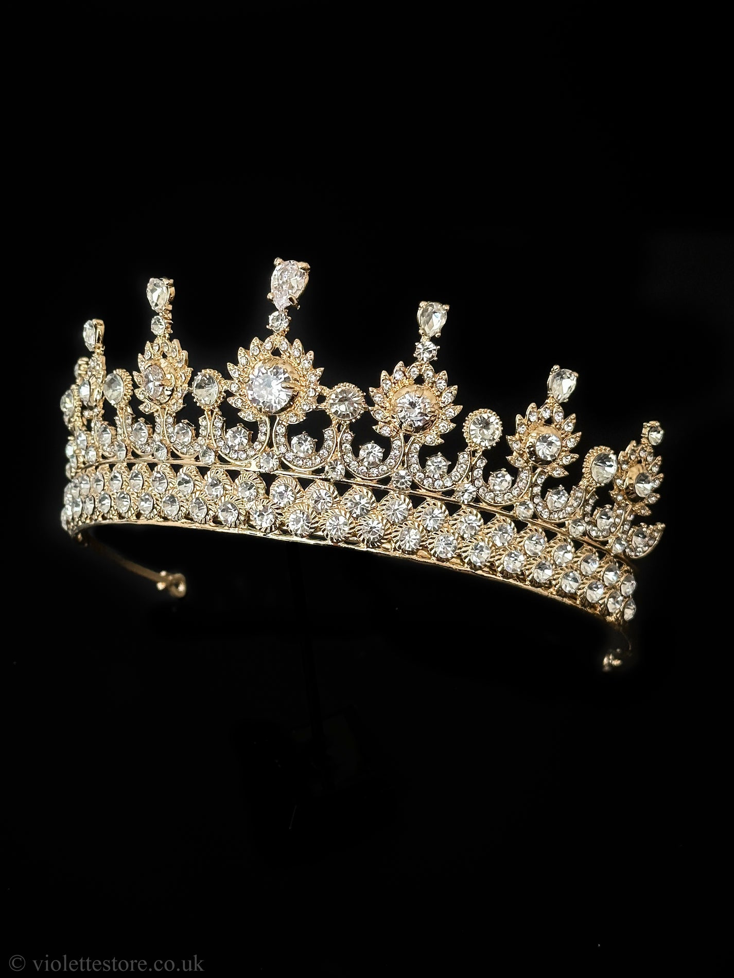 Silver Bridal Tiara Wedding Hair Accessories Bride Hair Accessories ...