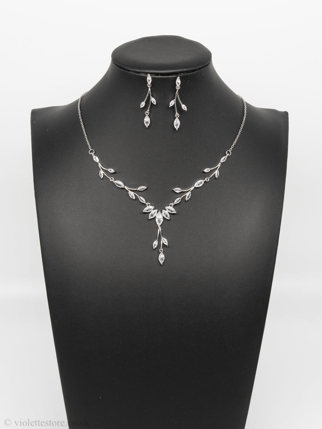 Bridal Jewellery Set Wedding Jewelry for Brides Silver Jewellery Set ...